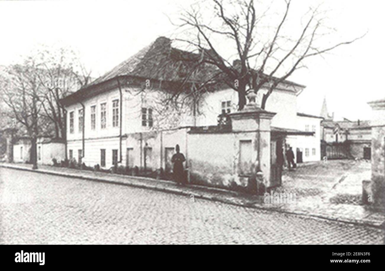 Moritz Benedict Baer - Casa Moruzzi de pe Podul Mogoşoaiei Stock Photo ...