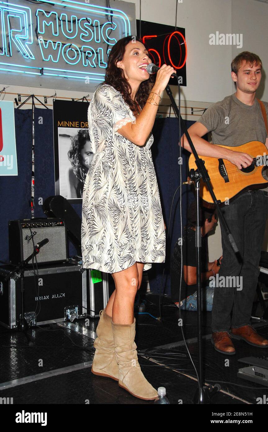 Actress singer minnie driver hi-res stock photography and images - Alamy