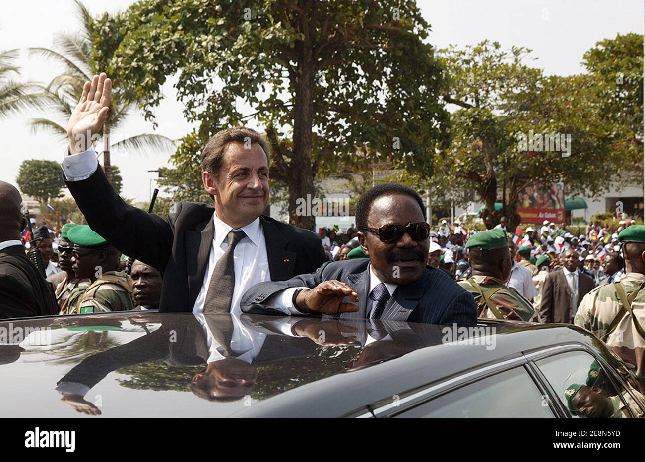President omar bongo of gabon hi-res stock photography and images - Alamy