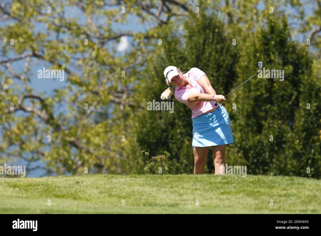 USA's Natalie Gulbis during the Women's Golf Masters 2007 in Evian ...
