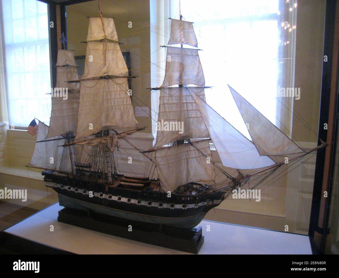 Model of The Constitution, c. 1910 Stock Photo - Alamy