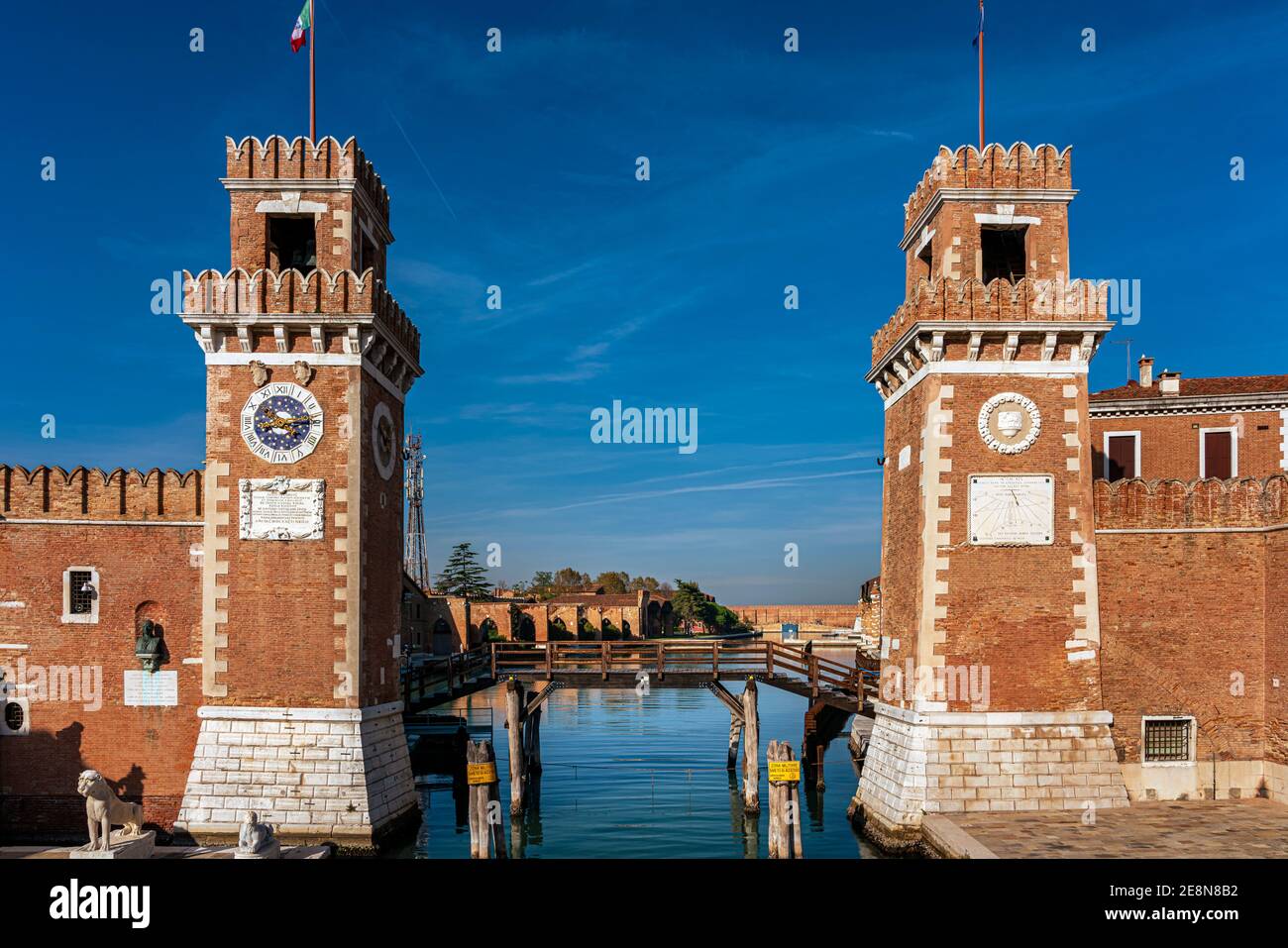 Military Camp In Venice, Italy Stock Photo - Alamy