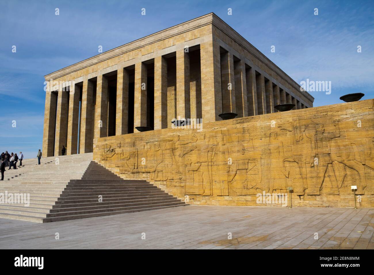 Ankara, Turkey - Mausoleum of Ataturk Stock Photo - Alamy
