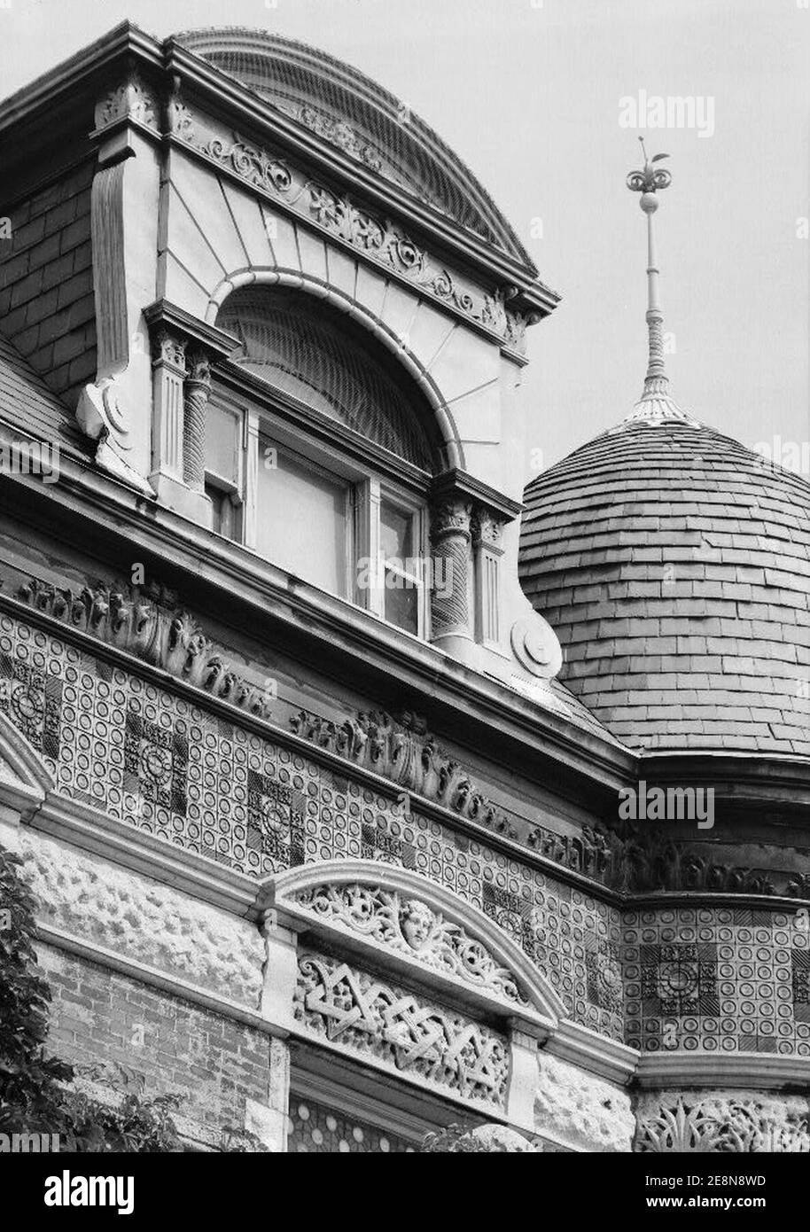 Miller House, august fiedler arch Stock Photo - Alamy