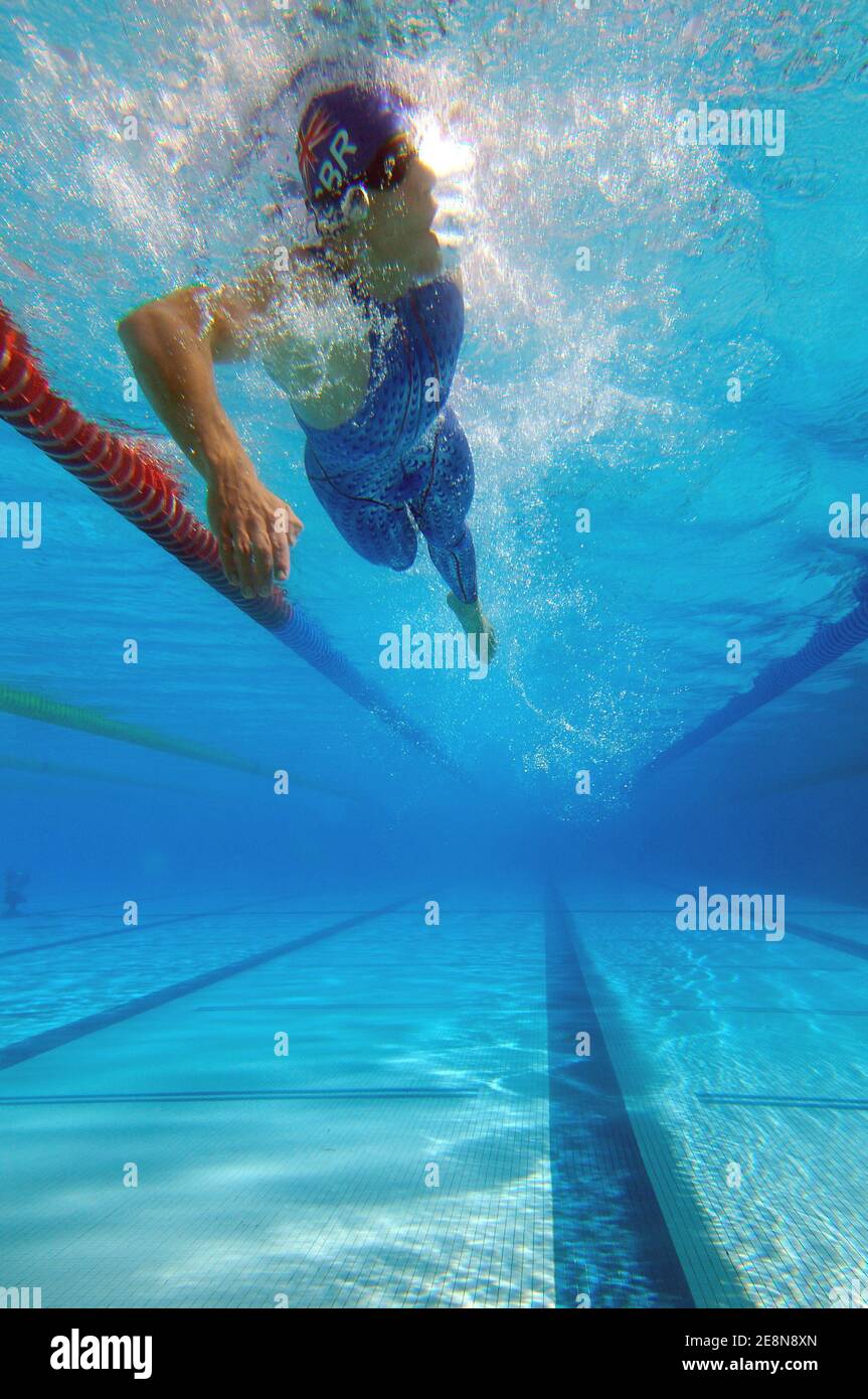 Great Britain's Chris Alderton competes on men's 1500 meters Freestyle ...
