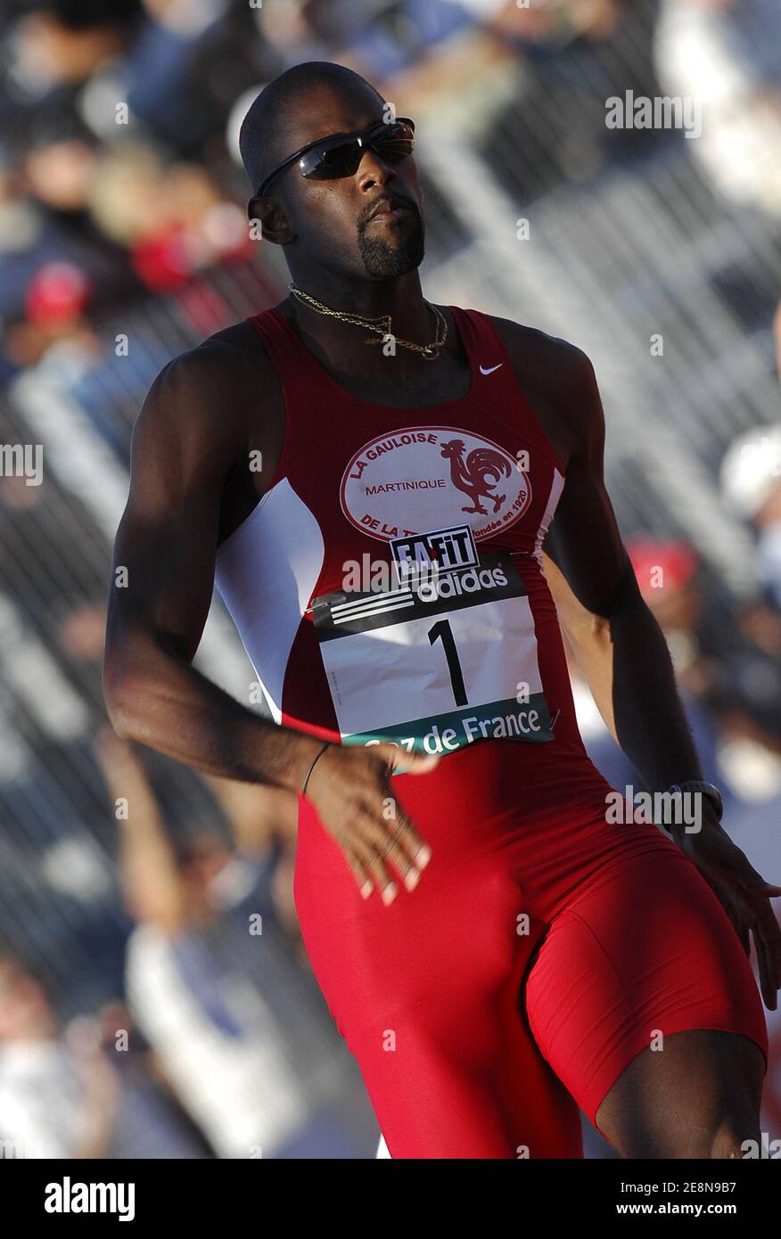 France's David Alerte competes on men's 200 meters heats during French ...
