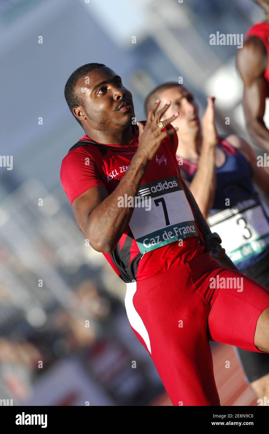 France's Eddy Delepine competes on men's 200 meters heats during French ...