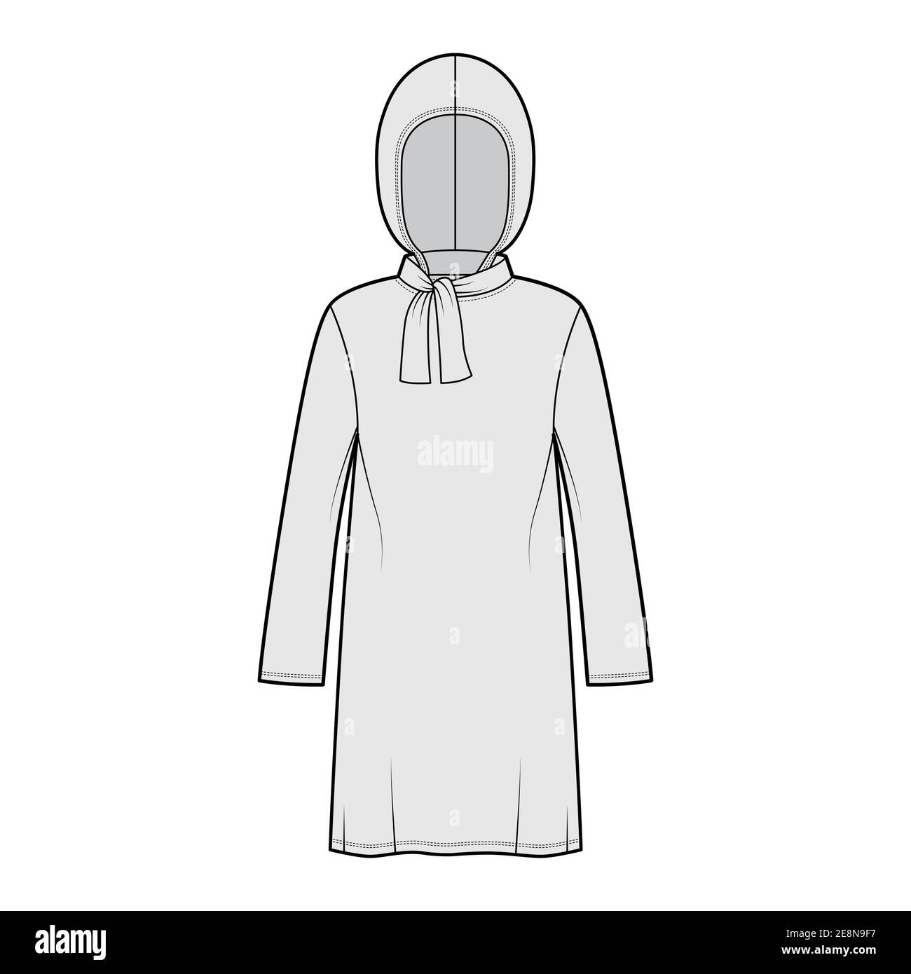 Long tunic Stock Vector Images - Alamy