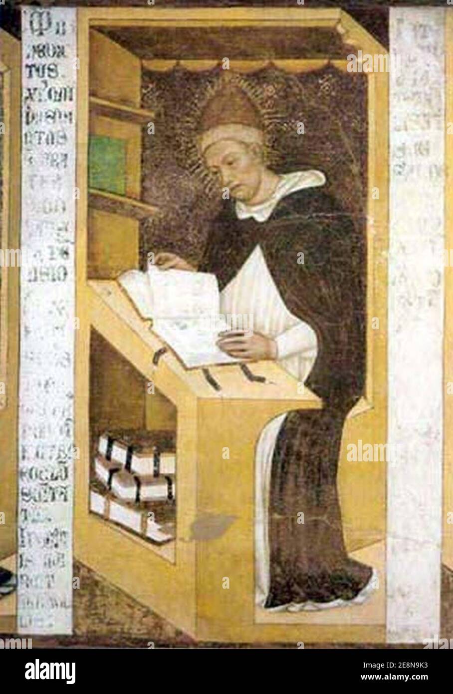 Benedictus XI Tommaso da Modena Stock Photo - Alamy