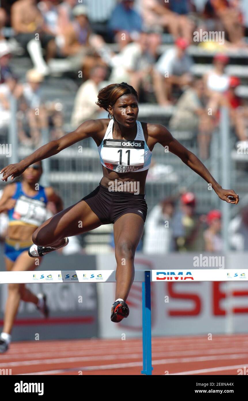 France's Aurore Kassambara wins the gold medal on women's 400 meters ...