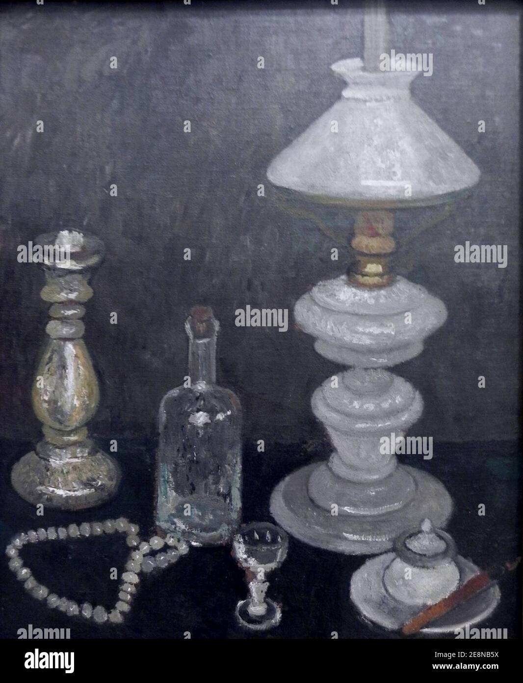 Modersohn-Becker (7)Stillleben m weißer Lampe Stock Photo - Alamy