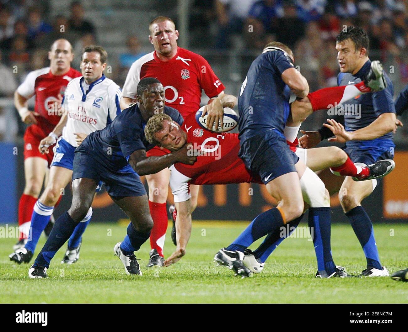 France's Yannick Nyanga during the friendly game, France vs England at ...
