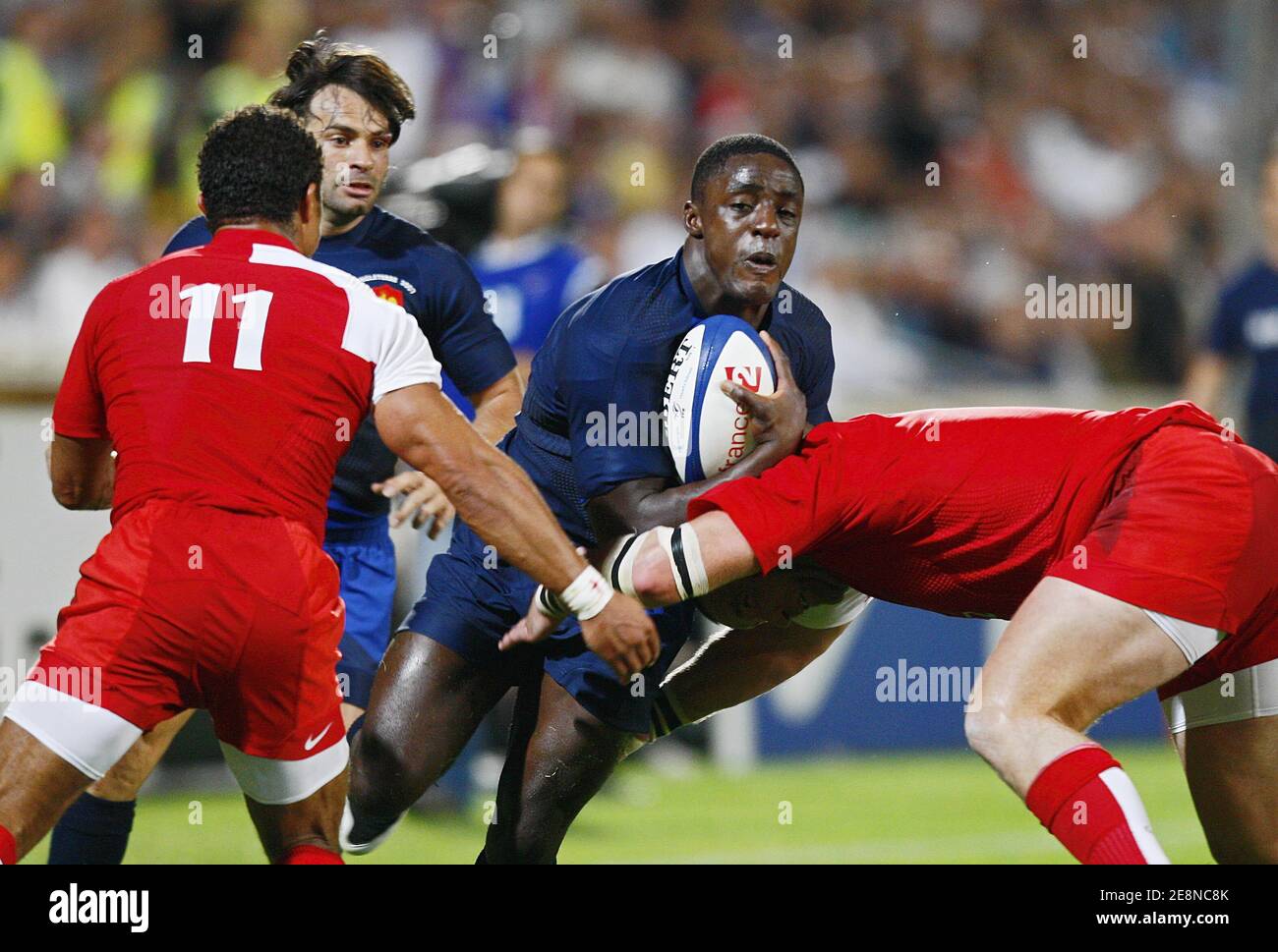 France's Yannick Nyanga during the friendly game, France vs England at ...