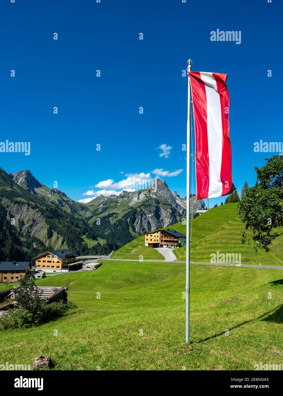 Lechtal In Tirol Stock Photo - Alamy