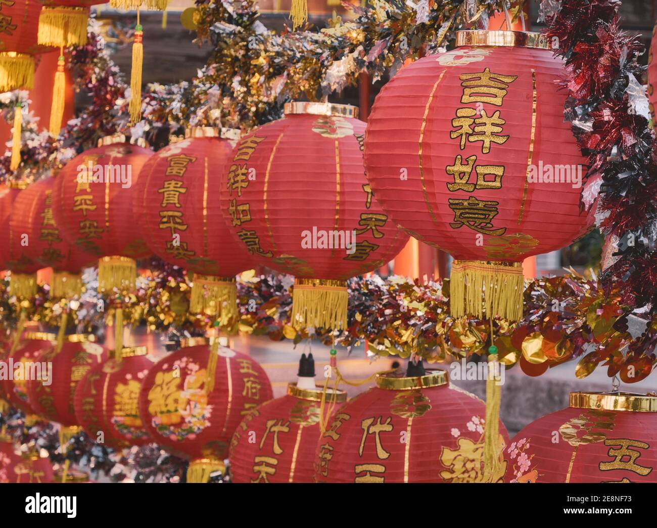 China new year and sunset hi-res stock photography and images - Alamy