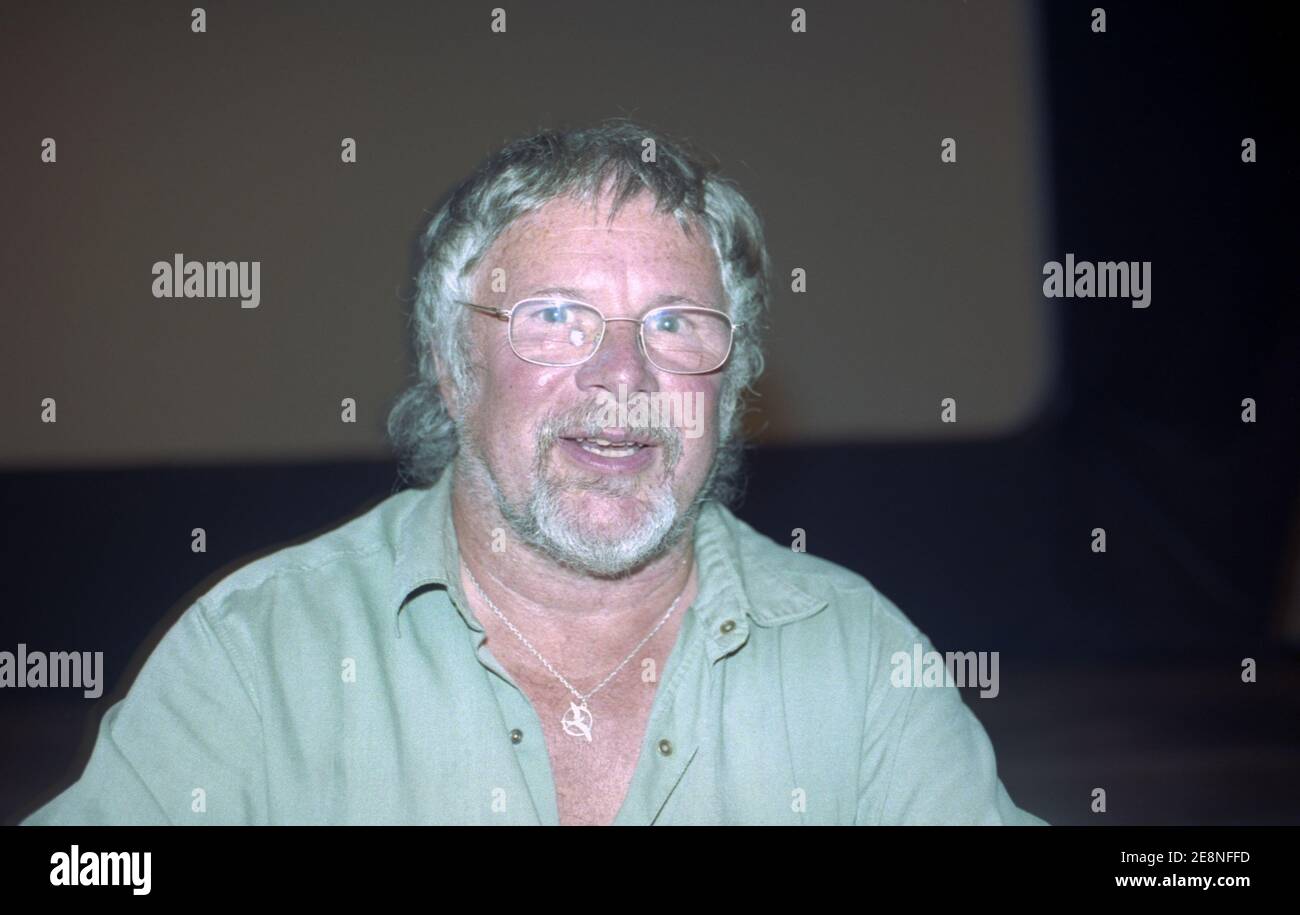 Close up portrait of former member of The Goodies comedy trio turned ...