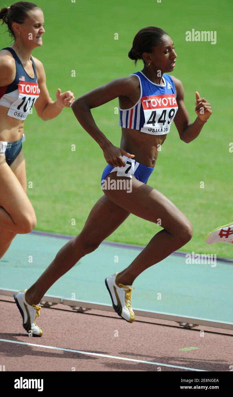 France's Maria Martins competes on women's 1500 meters heats during the ...