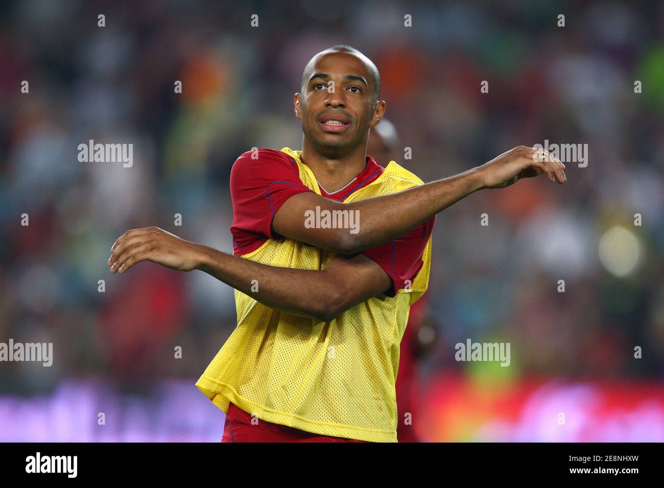 FC Barcelona's Thierry Henry before the club's Joan Gamper Trophy match ...