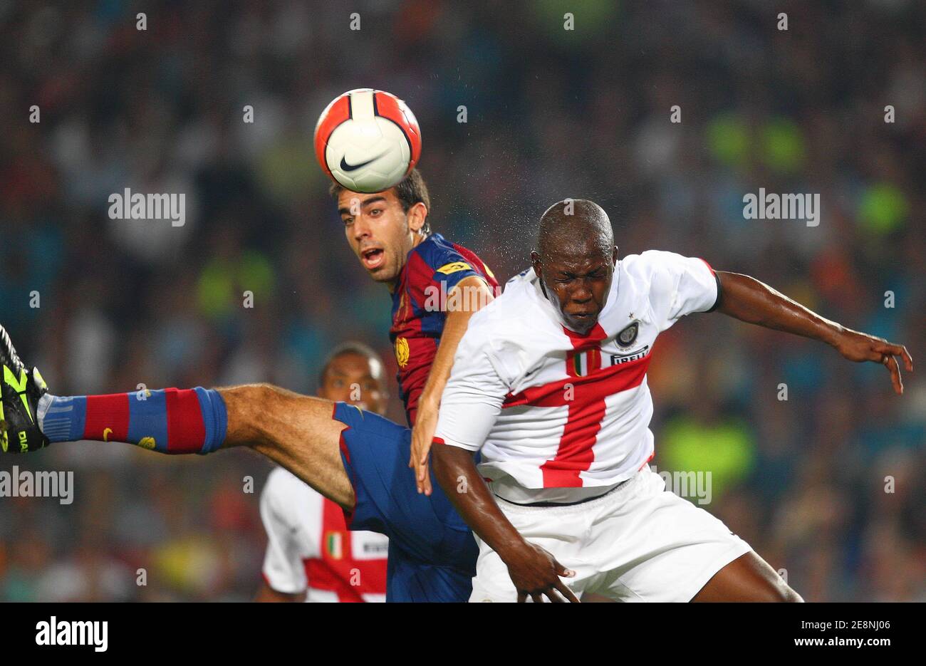 FC Barcelona's Oleguer Presas during the club's Joan Gamper Trophy ...