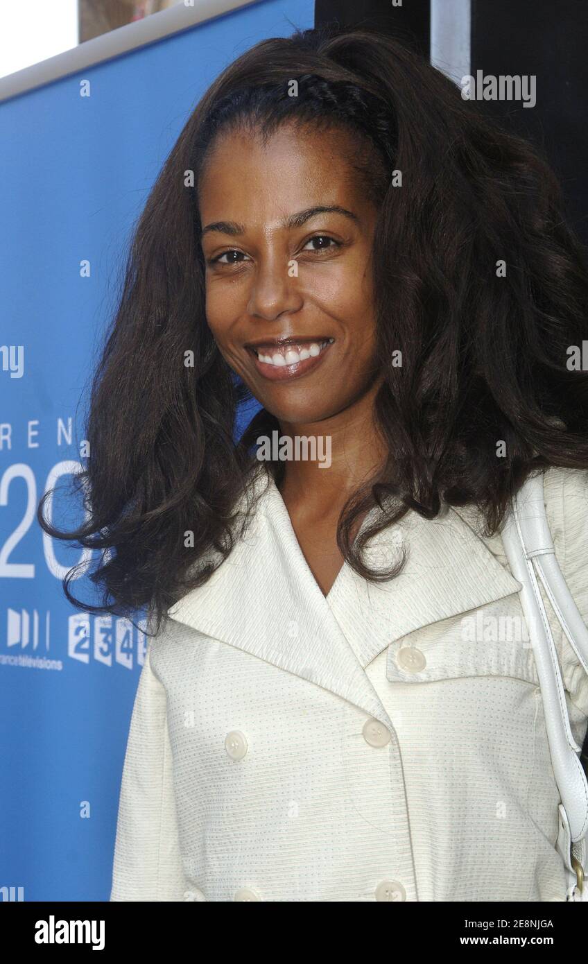 Elizabeth Tchoungui attends the annual press conference of France ...