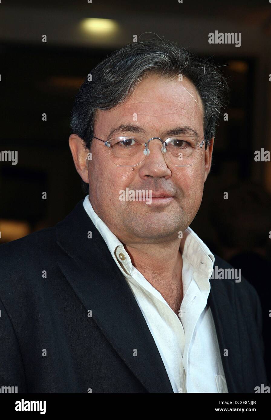 TV presenter Benoit Duquesne attends the annual press conference of ...