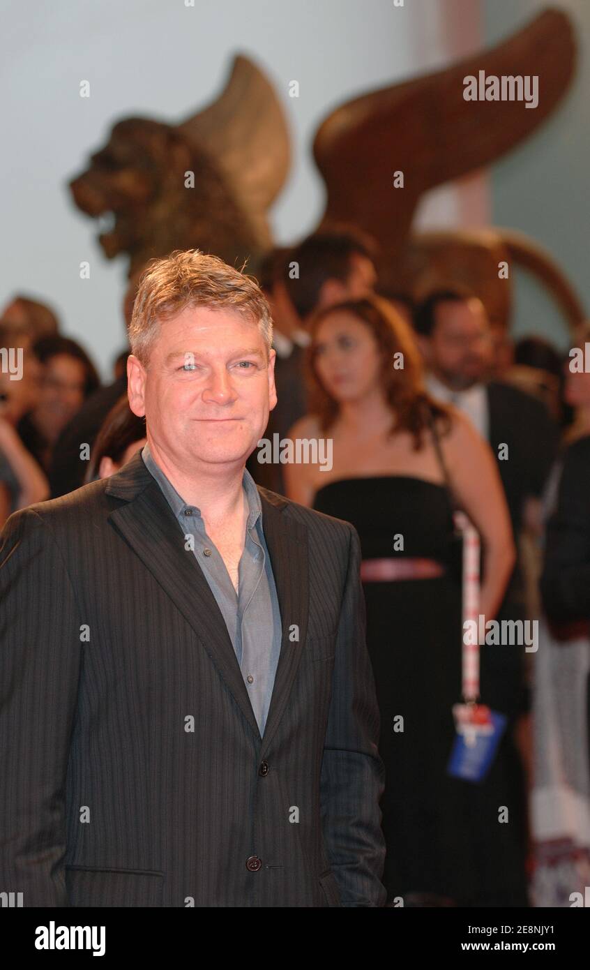 Director Kenneth Branagh poses for pictures as he arrives to the ...