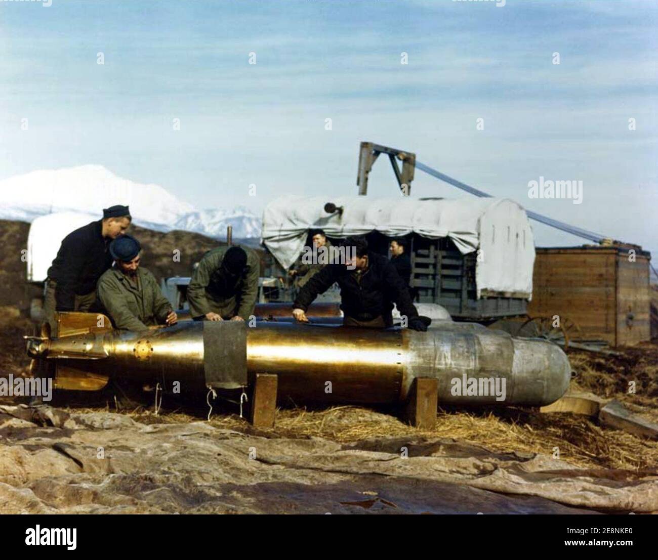 Torpedo maintenance hi-res stock photography and images - Alamy