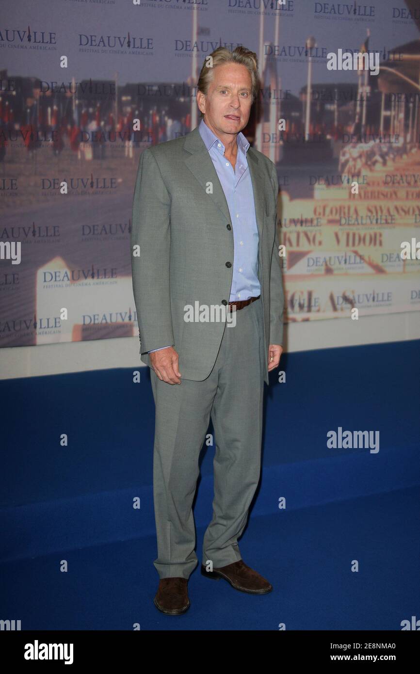 US actor Michael Douglas attends the photocall for 'King of California ...