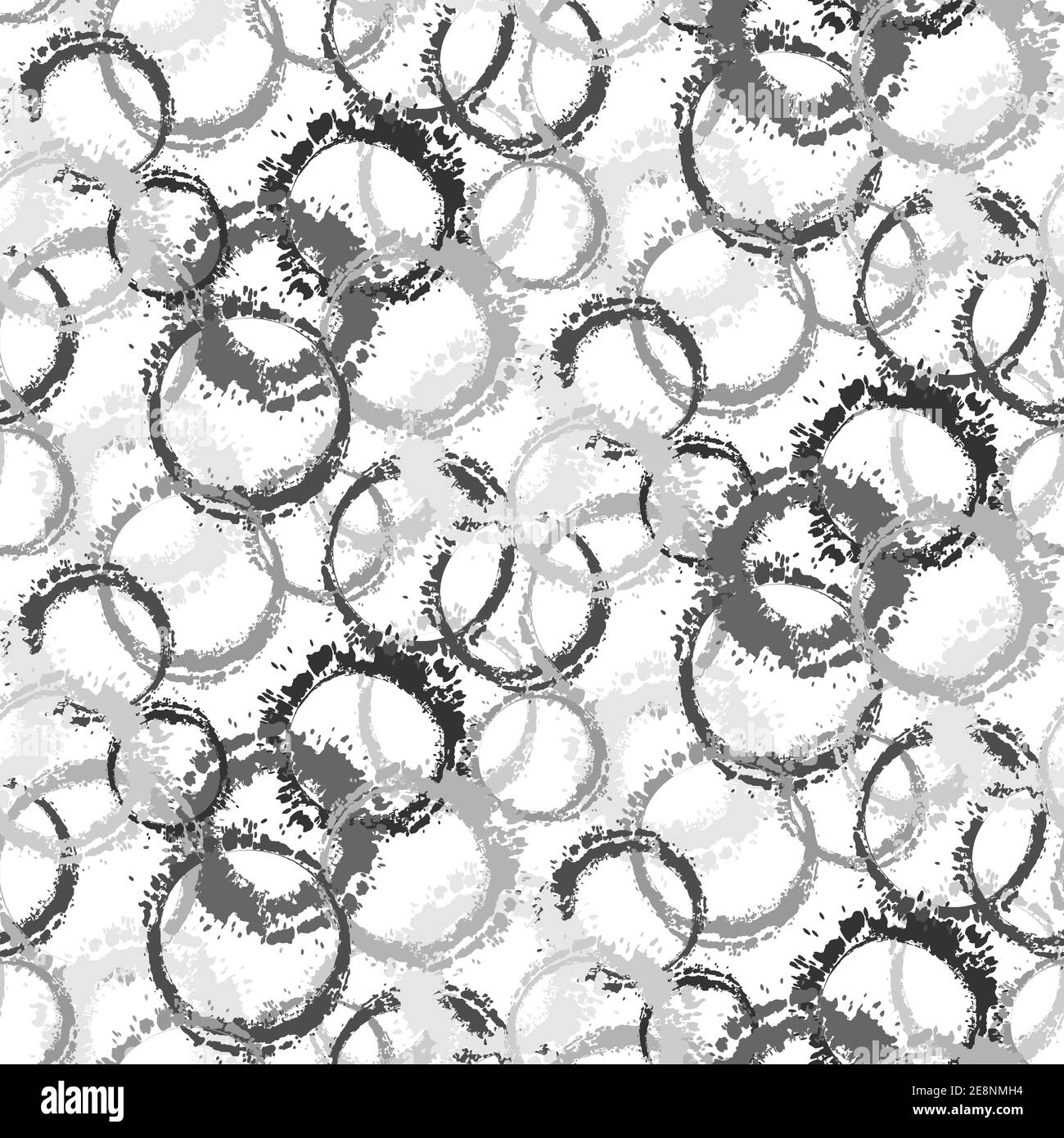 Grunge texture circle seamless pattern Stock Vector Image & Art - Alamy