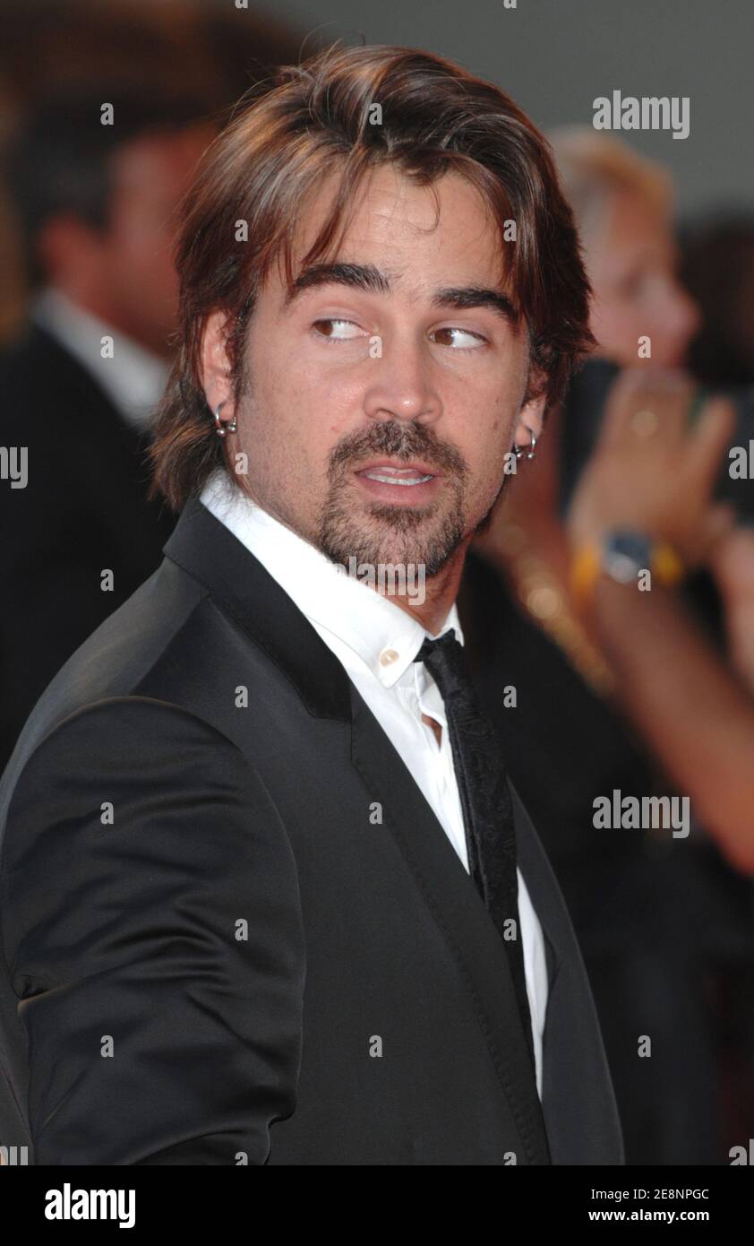 Cast member Colin Farrell walks the red carpet for the screening of ...
