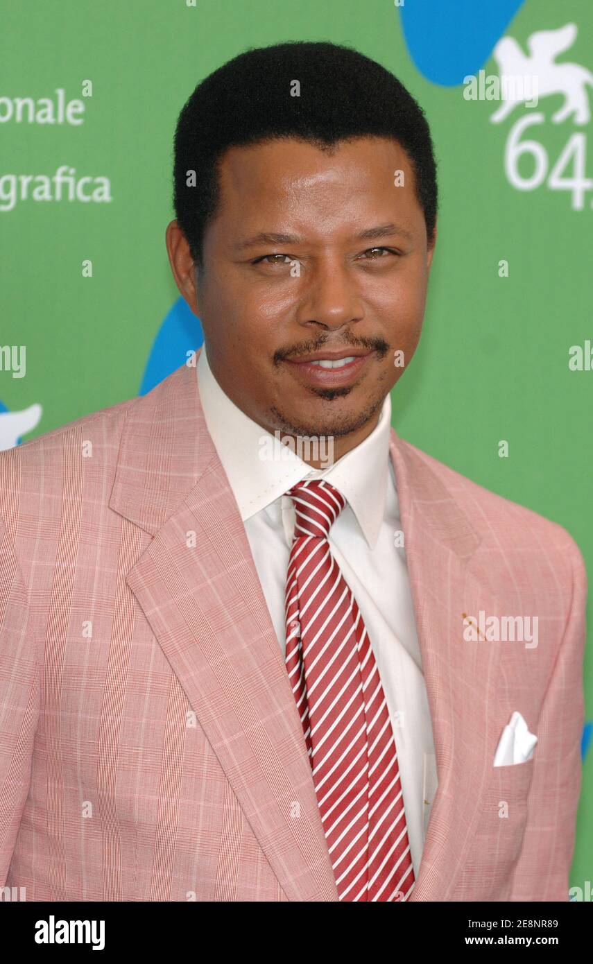Cast member Terrence Howard poses for pictures during the photocall for ...