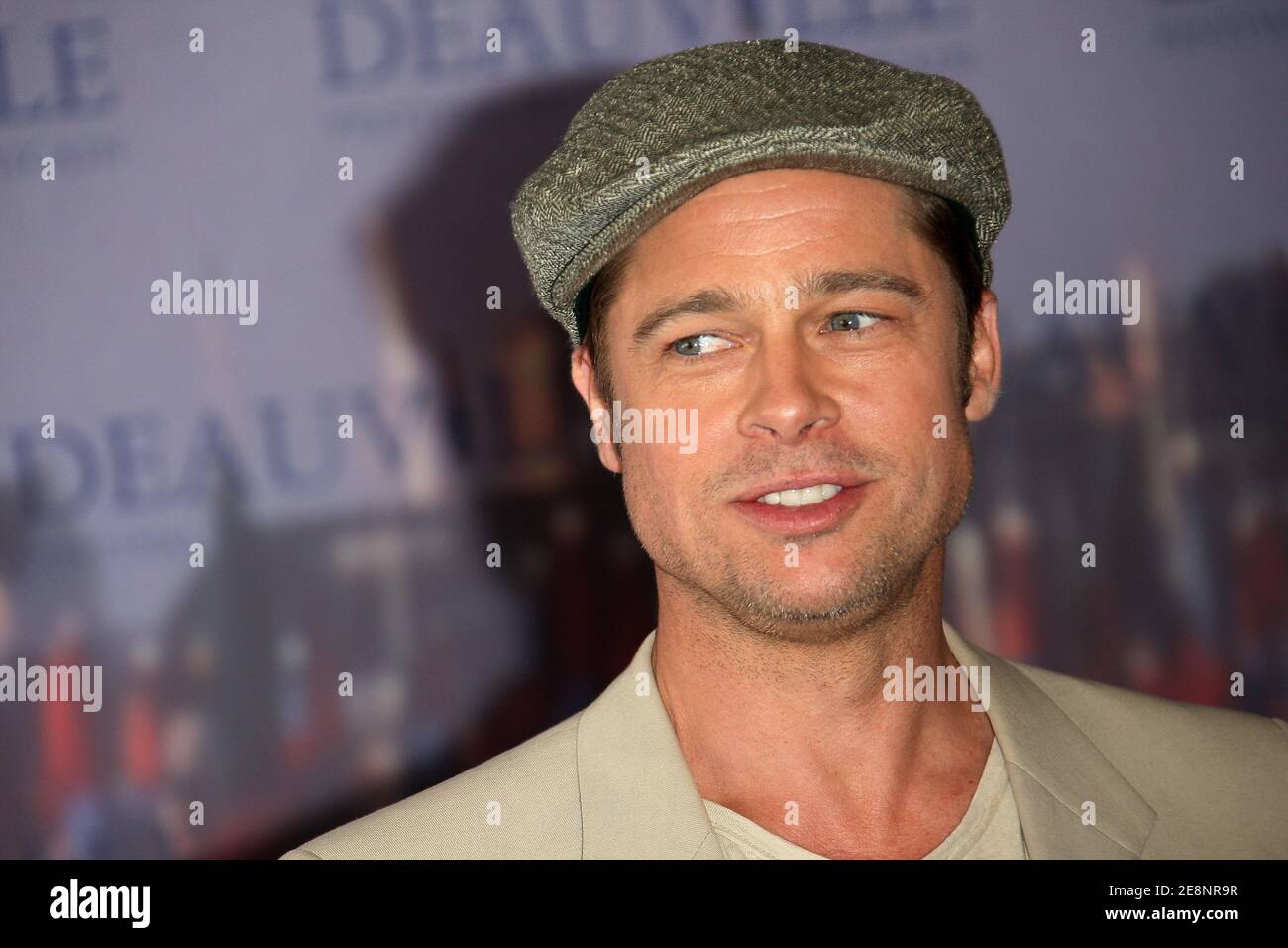 US actor Brad Pitt attends a press conference for the film 'The ...