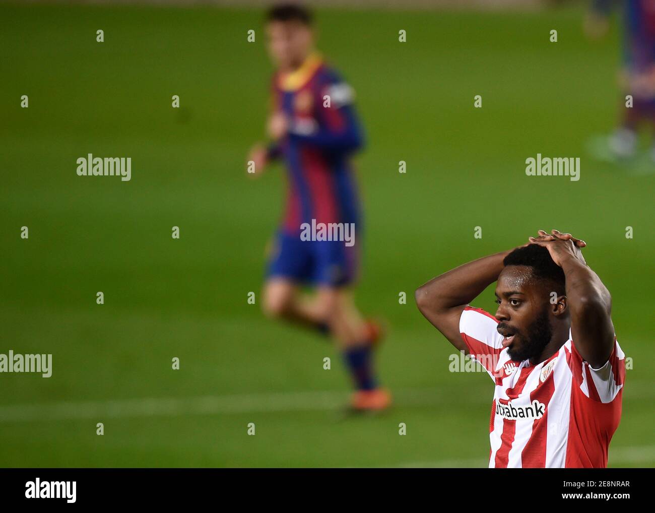 Inaki Williams of Athletic Club during the La Liga match between FC ...