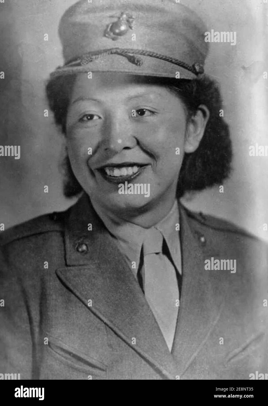 Spotted wolf Black and White Stock Photos & Images - Alamy