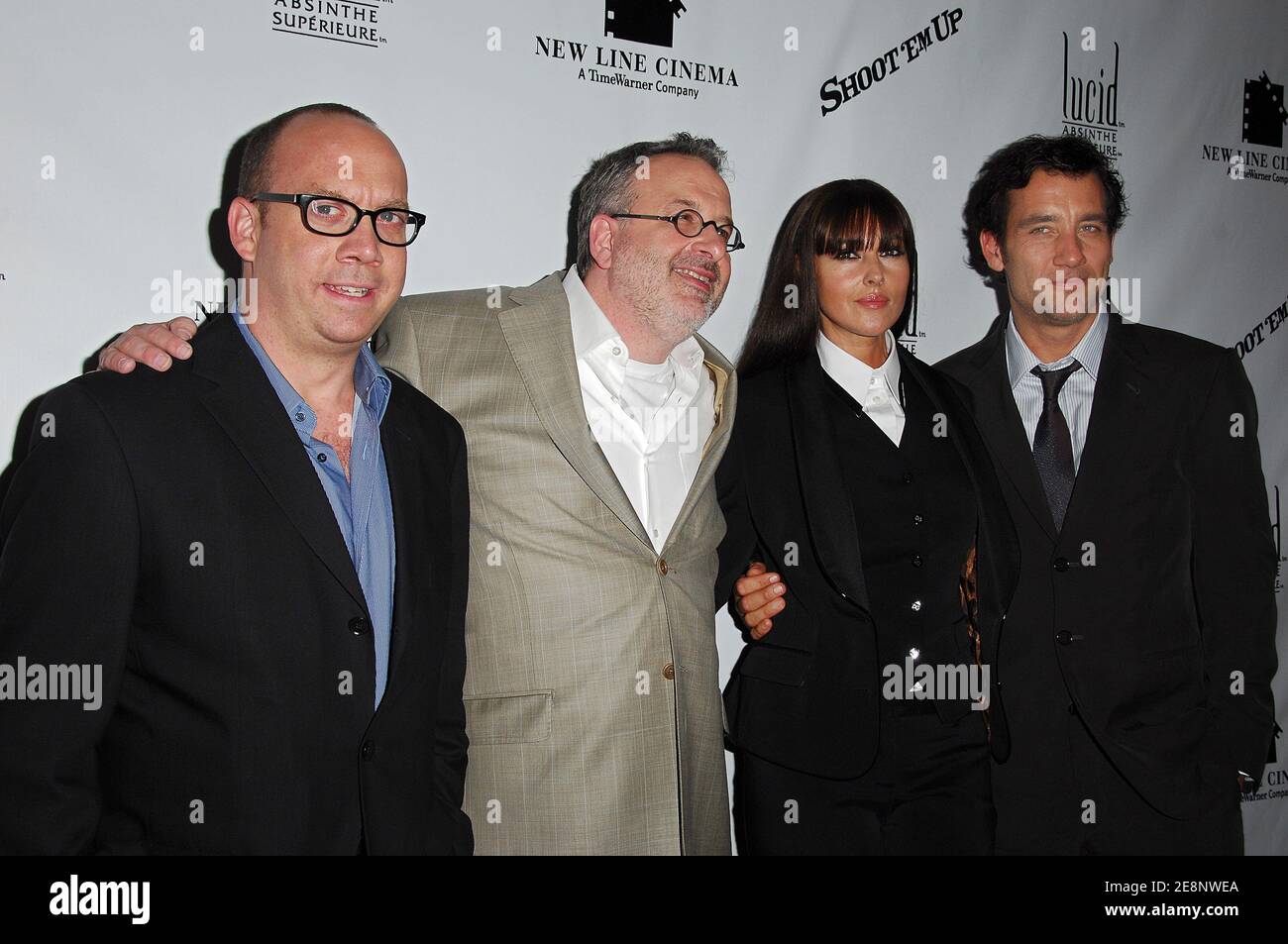(L-R) Actor Paul Giamatti, writer/director Michael Davis, actress ...