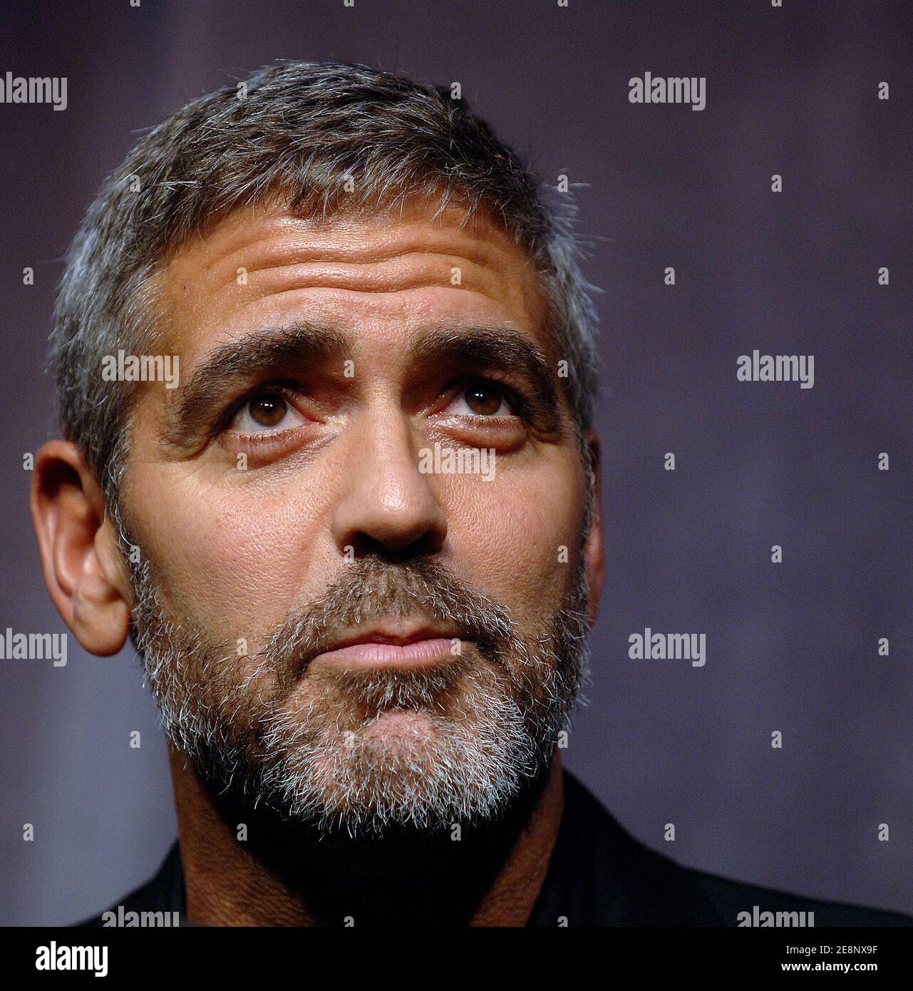 Actor George Clooney attends the premiere of his new film, 'Michael ...