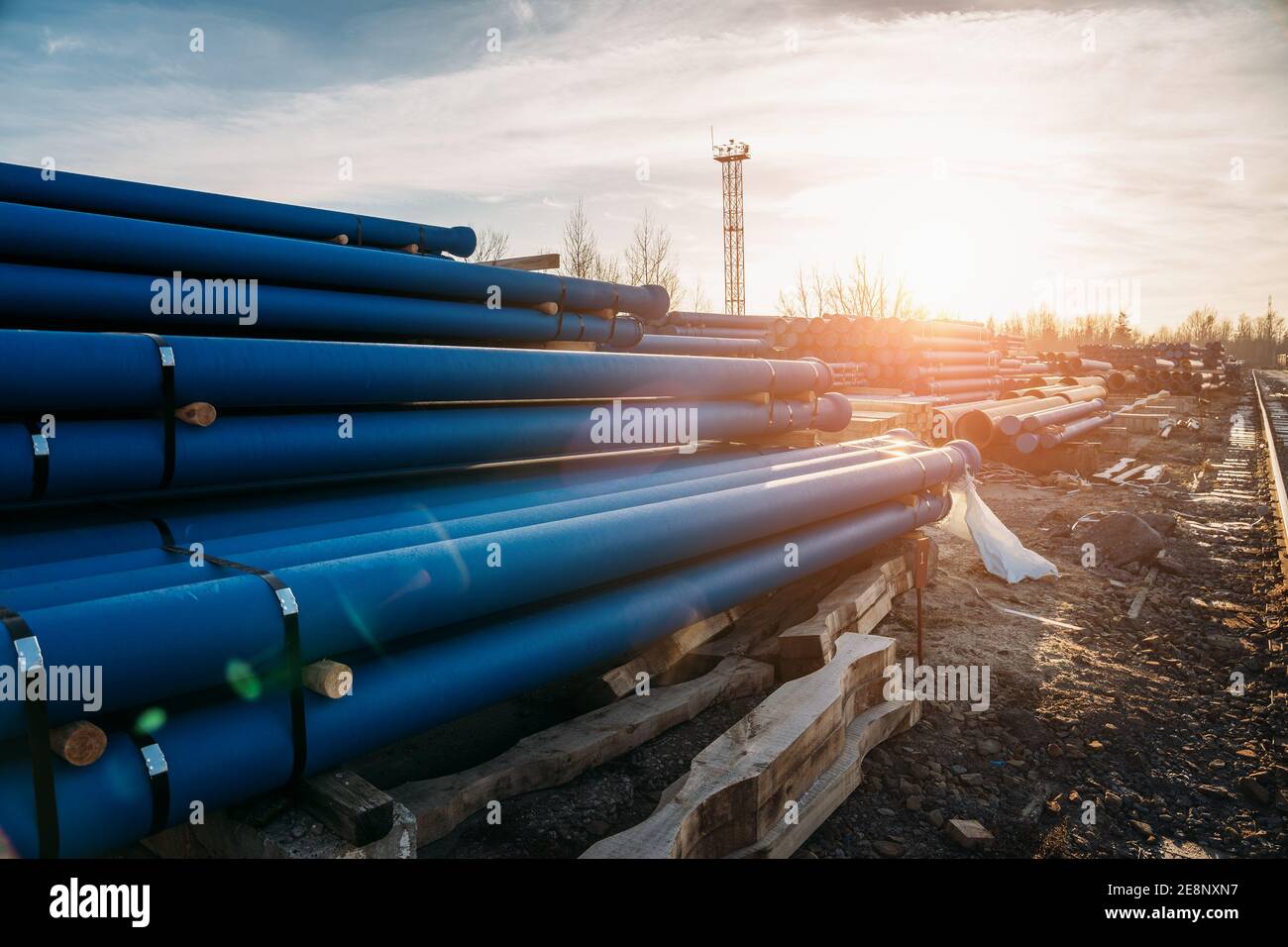 Stack pipe hi-res stock photography and images - Alamy