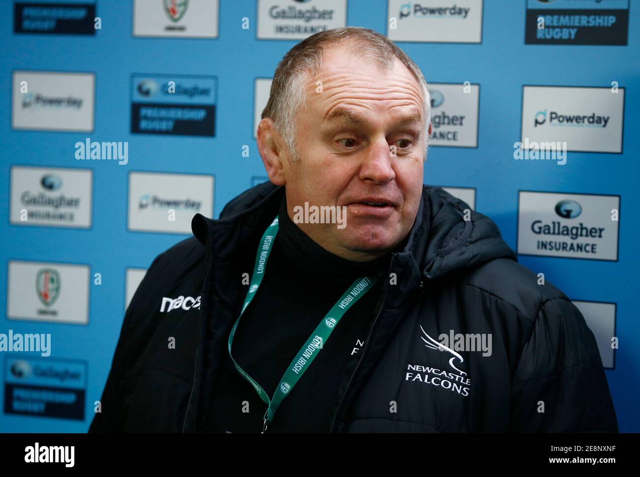 BRENTFORD, ENGLAND - JANUARY 31: Director of Rugby Dean Richards of ...