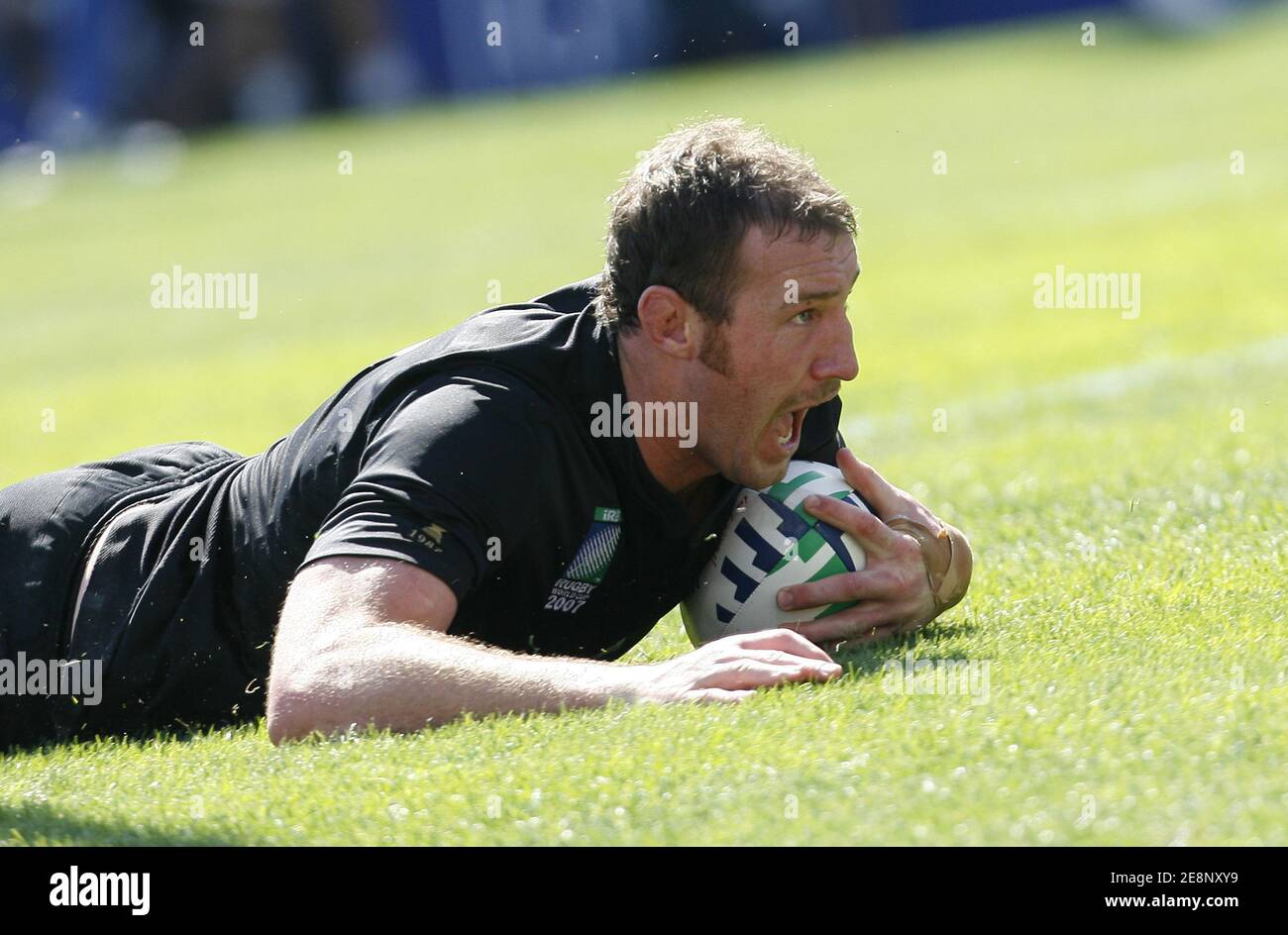 New Zealand's Chris Jack during the IRB Rugby World Cup 2007, Pool C ...