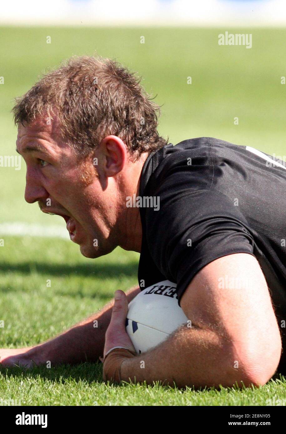 New Zealand's Chris Jack during the IRB Rugby World Cup 2007, Pool C ...
