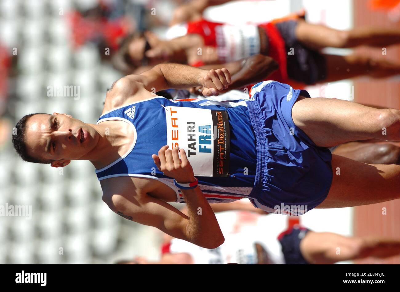France's Bouabdellah Tahri competes on men's 3000 meters steeplechase ...