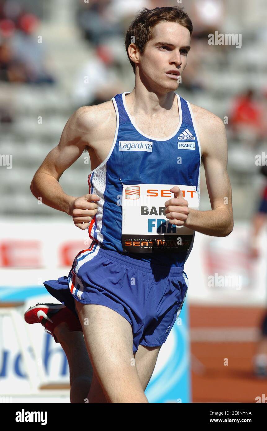 France's Julien Barre competes on men's 800 meters during the ...