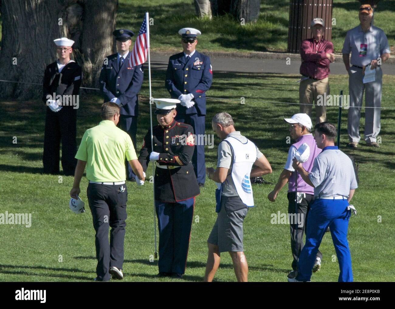 Military at AT&T Pebble Beach Pro Am (16386813640 Stock Photo - Alamy