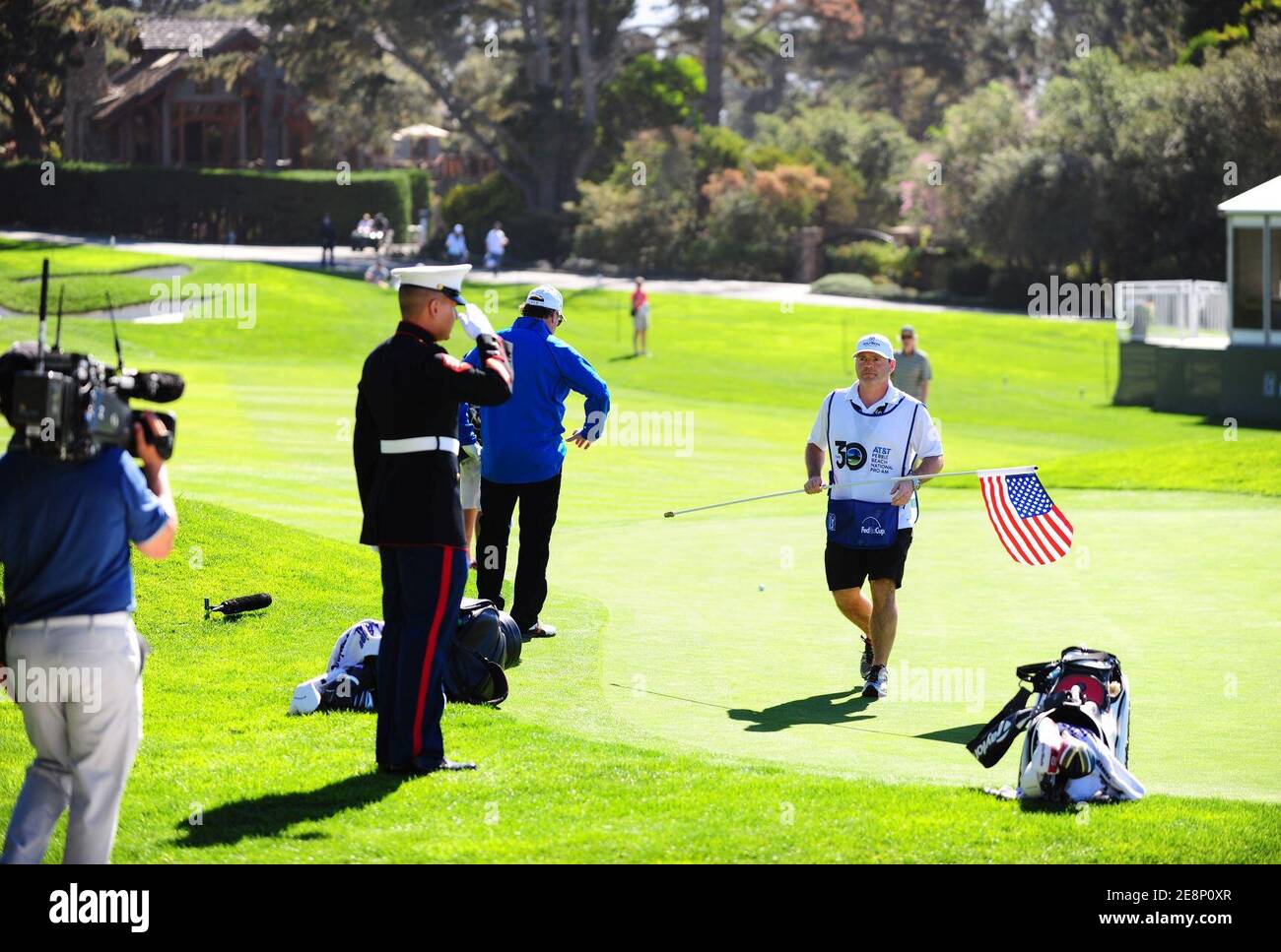 Military at AT&T Pebble Beach Pro Am (15954120013 Stock Photo - Alamy