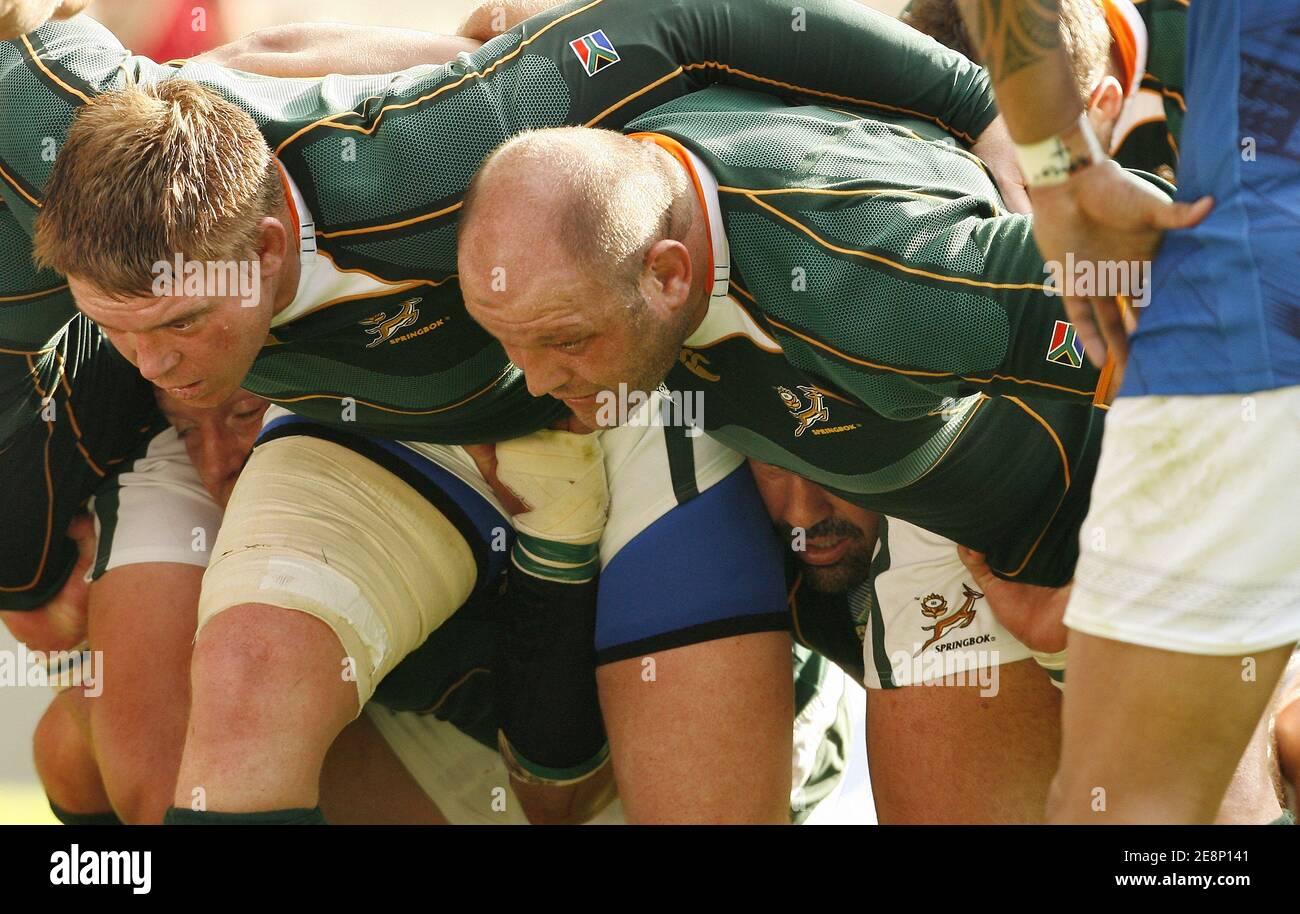 John Smit Rugby High Resolution Stock Photography and Images - Alamy