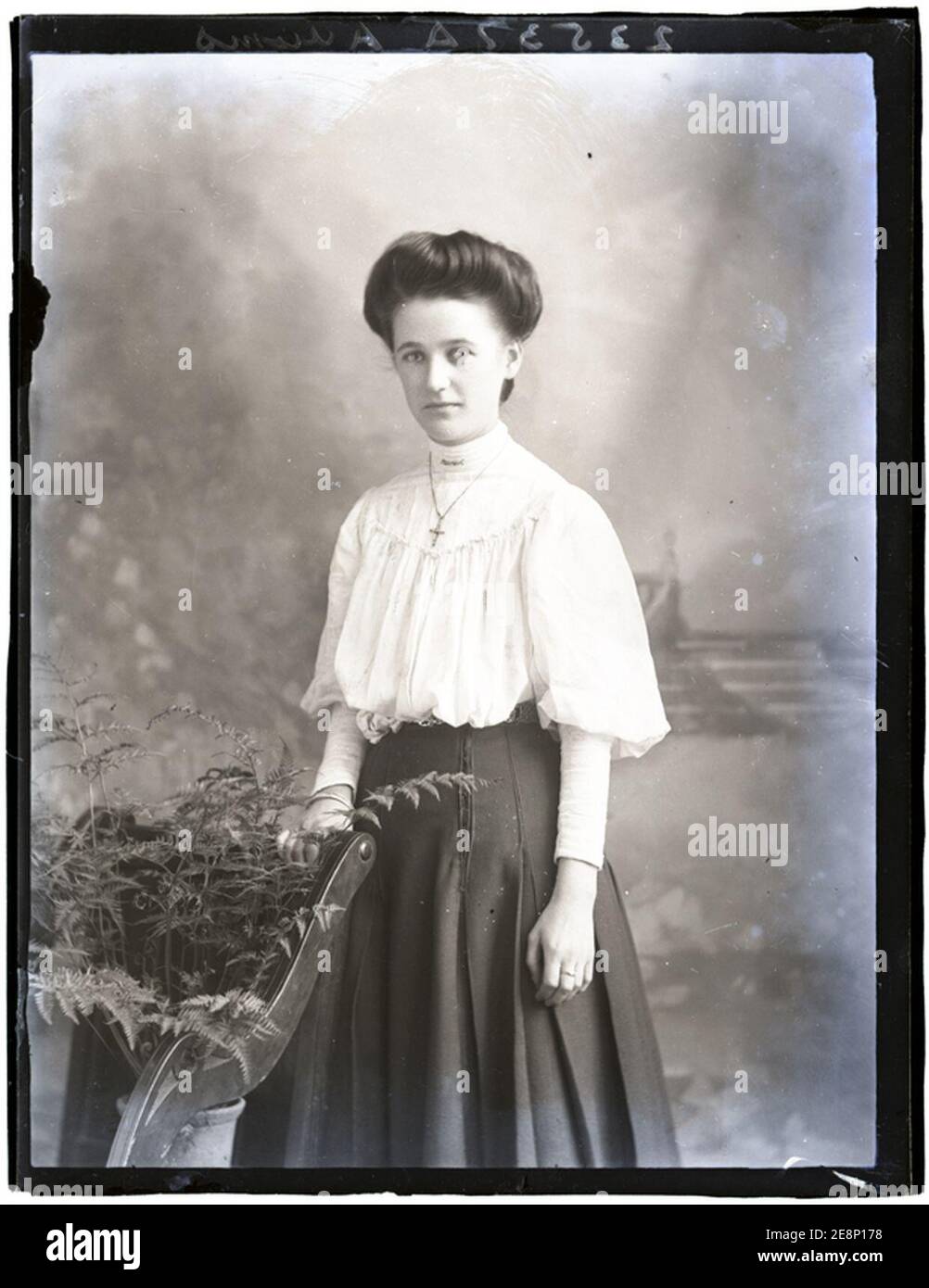 Miss Adams, 8 Dec 1906 (15961867543 Stock Photo - Alamy