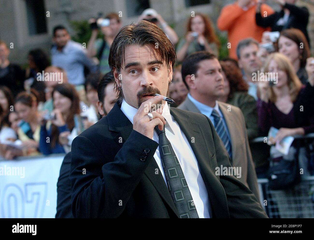 Actor Colin Farrell attends the premiere of 'Cassandra's Dream' at the ...