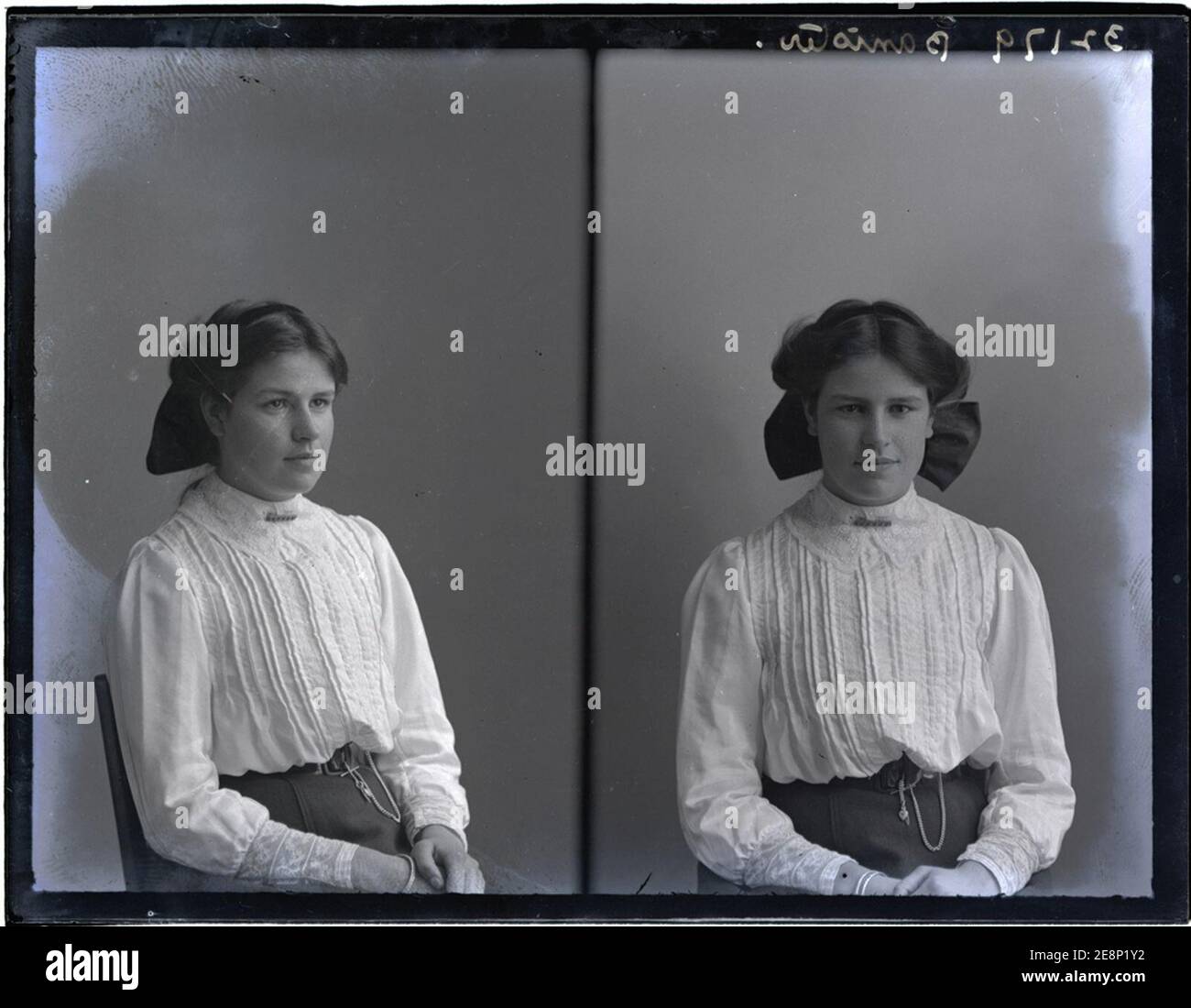 Miss Banister, 5 Jan 1912 (15961840273 Stock Photo - Alamy