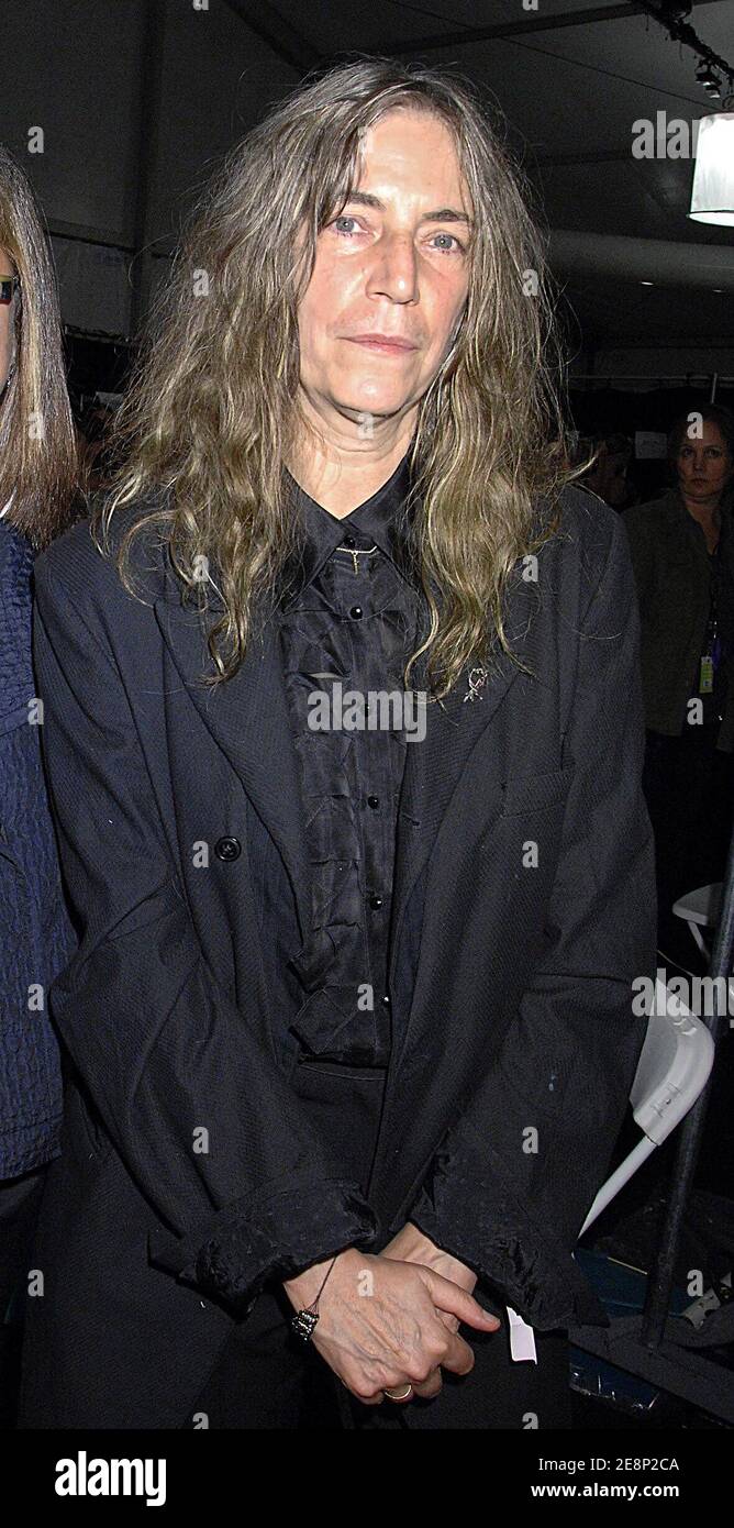 Patti smith 2007 hi-res stock photography and images - Alamy