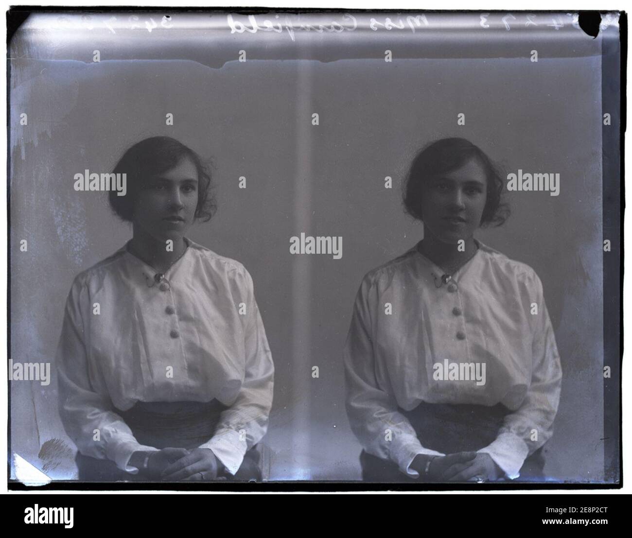 Miss Canfield, 3 Oct 1915 (16581598805 Stock Photo - Alamy